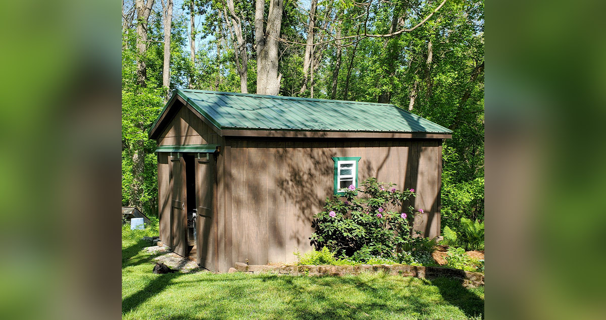 Large Utility Shed - Project by Charles at Menards®