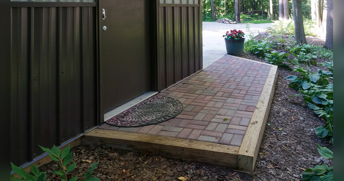 Garage Walkway - Project by Steve at Menards®