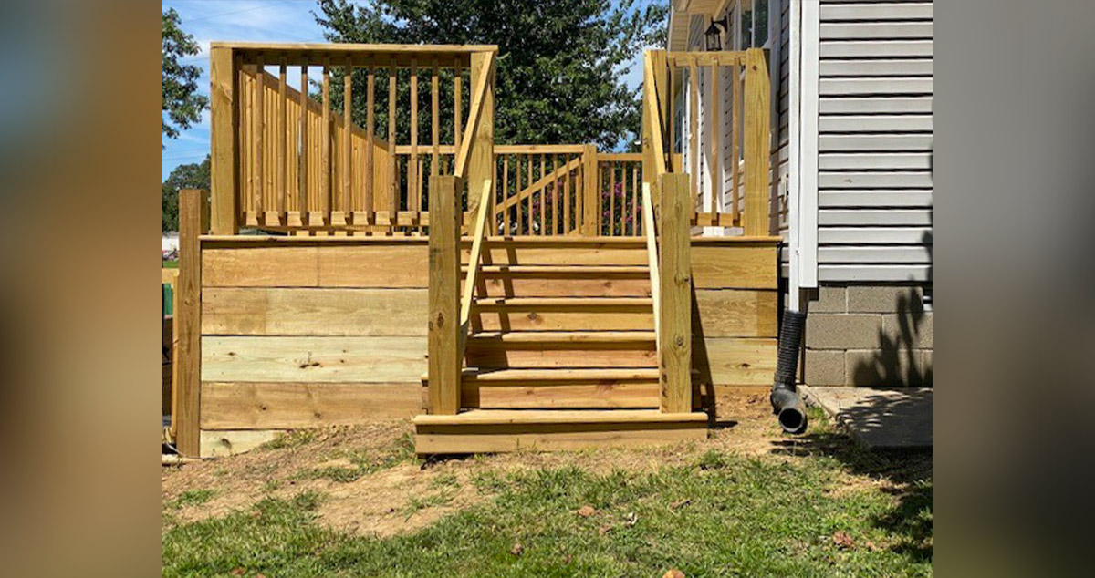 3-Level Pool Deck - Project by Colten at Menards®