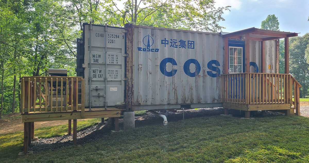 Shipping Container Tiny Home - Project by Josh at Menards®