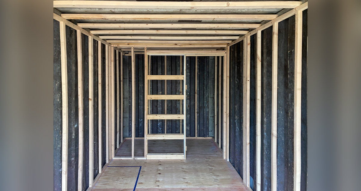 Shipping Container Tiny Home - Project by Josh at Menards®