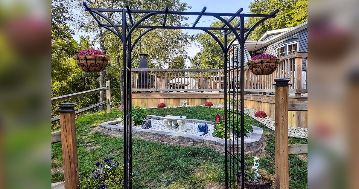 Backyard Beautification - Project by James at Menards®