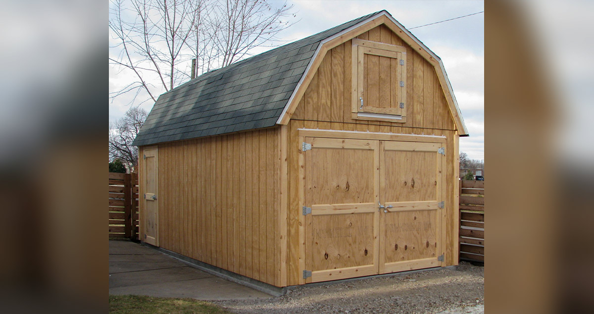Yard Barn - Project by Larry at Menards®