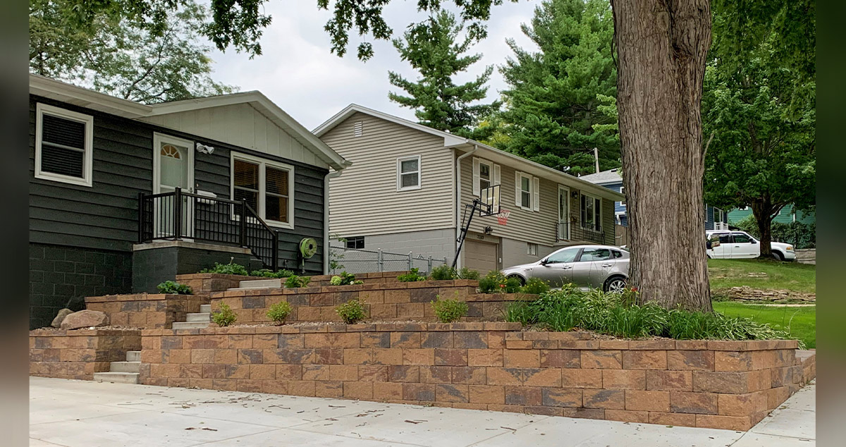 3-Tier Retaining Wall - Project by Adam at Menards®