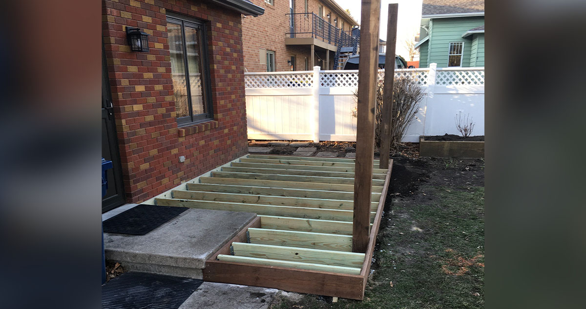 Covered Deck - Project by Stuart at Menards®