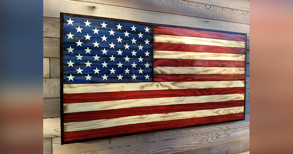 Wooden American Flag - Project by Nick at Menards®