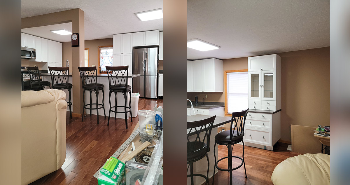 Open Concept Kitchen Remodel - Project by Jennifer at Menards®