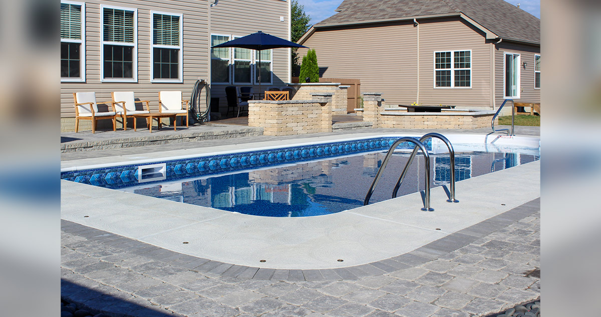 Backyard Pool & Grill Area - Project by David at Menards®