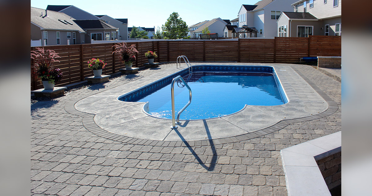 Backyard Pool & Grill Area - Project by David at Menards®