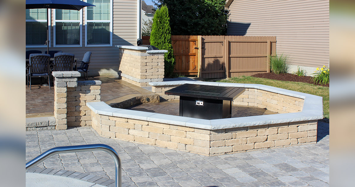 Backyard Pool & Grill Area - Project by David at Menards®