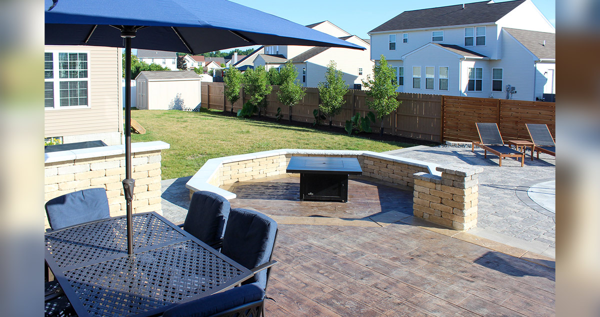 Backyard Pool & Grill Area - Project by David at Menards®