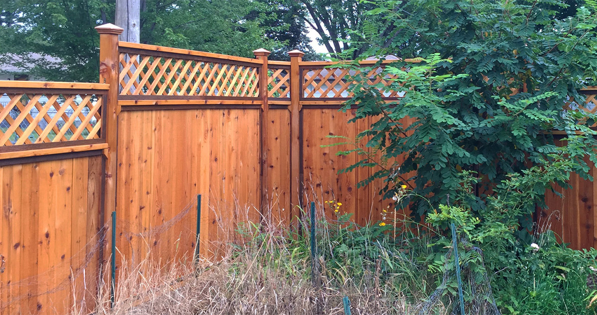 Cedar Fence - Project by Timothy at Menards®