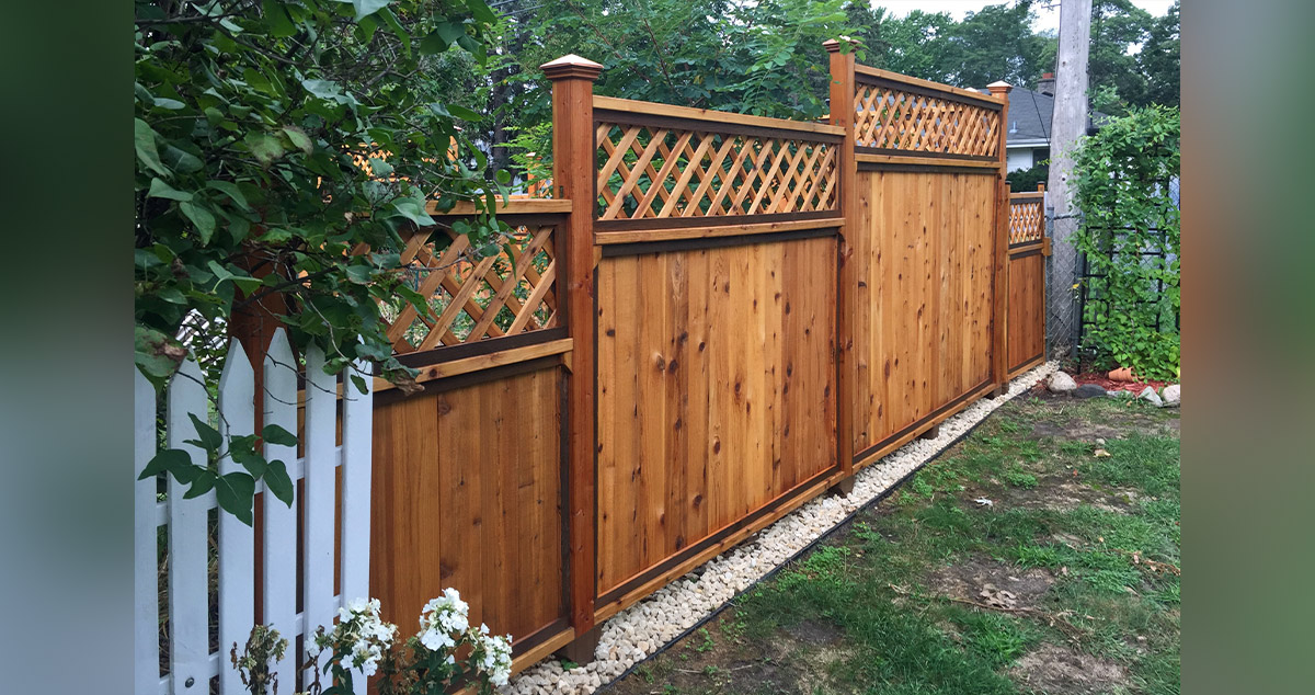 Cedar Fence - Project by Timothy at Menards®