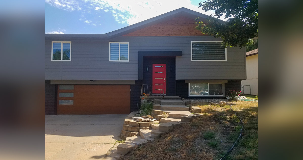 Contemporary Exterior Makeover - Project by Austin at Menards®