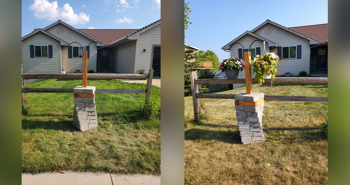 Planter Pillar - Project by Thaddeus at Menards®