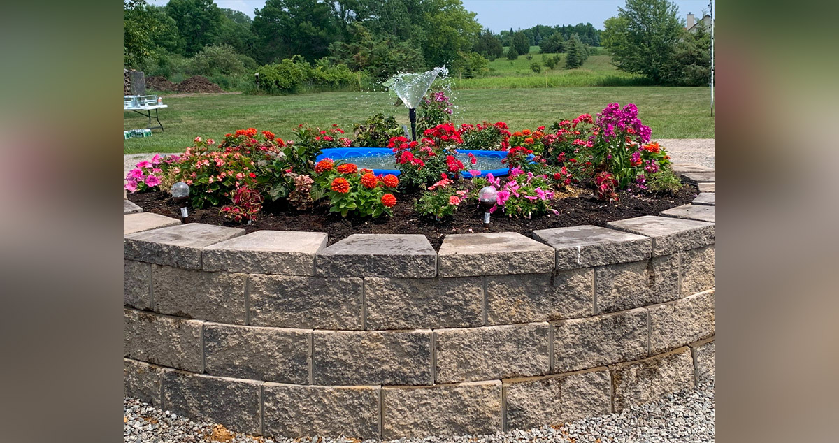 Driveway Circle Planter - Project by Robert at Menards®