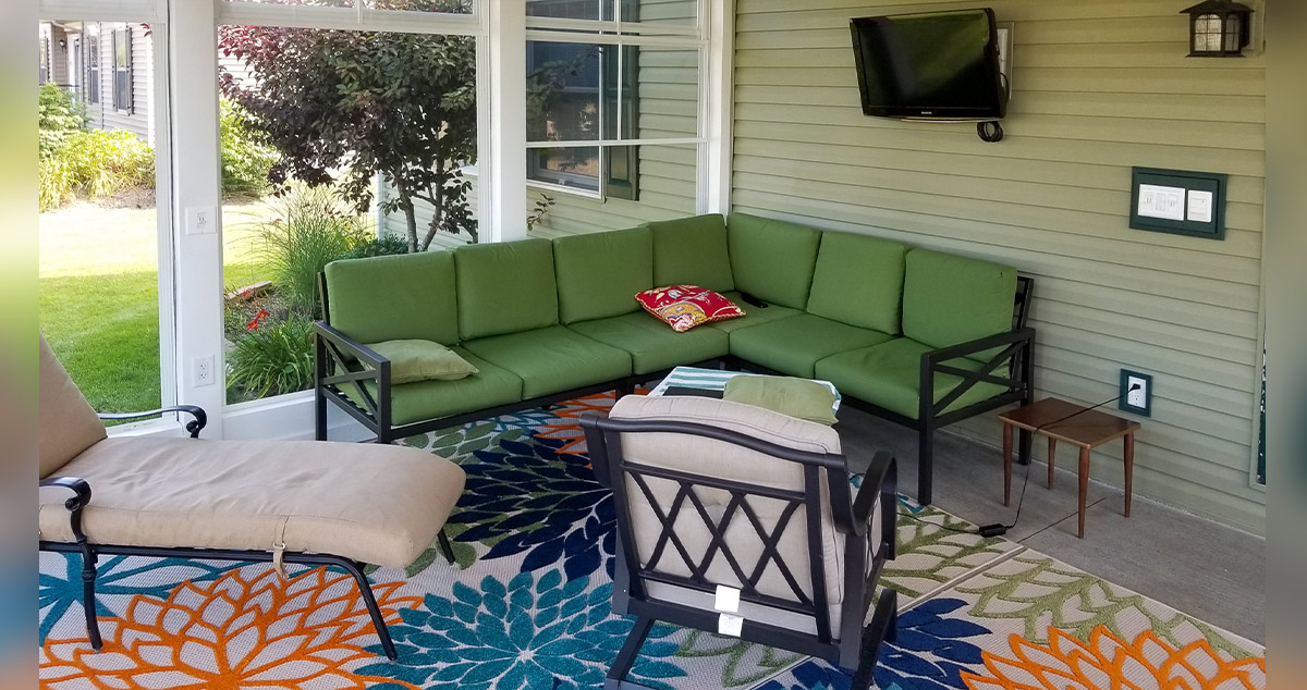 Porch Remodel/Addition - Project by Bill at Menards®