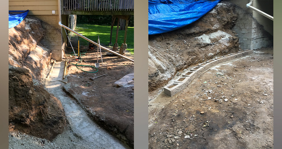 Two-Tier Retaining Wall - Project by Kraig at Menards®