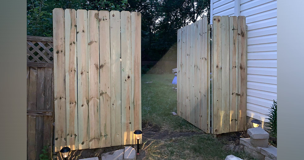 Refurbished Fence - Project by Cosme at Menards®