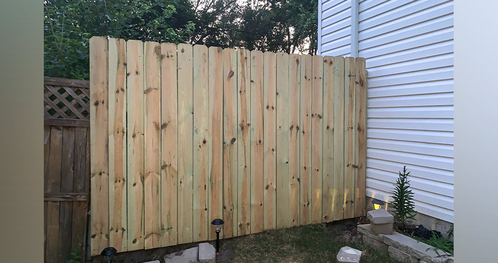 Refurbished Fence - Project by Cosme at Menards®