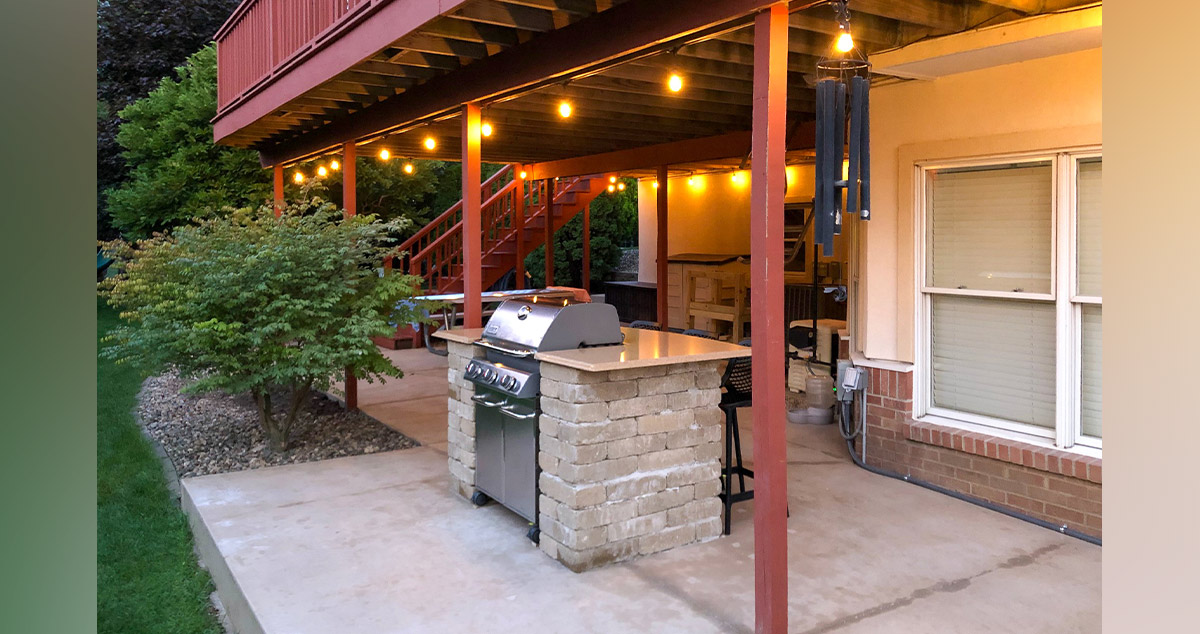 Outdoor Bar - Project by Mark at Menards®