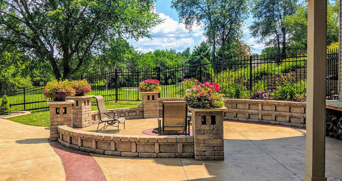 Belgian Block Fire Pit - Project by Joel at Menards®