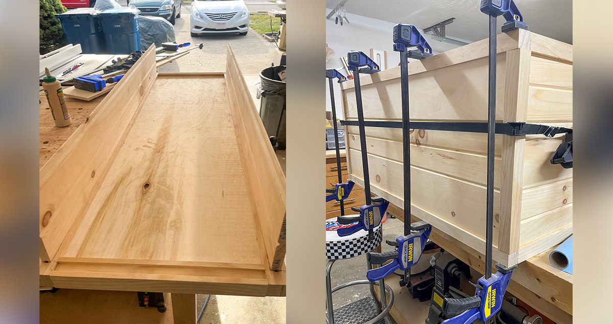 Pine Hope Chest - Project by Brandon at Menards®