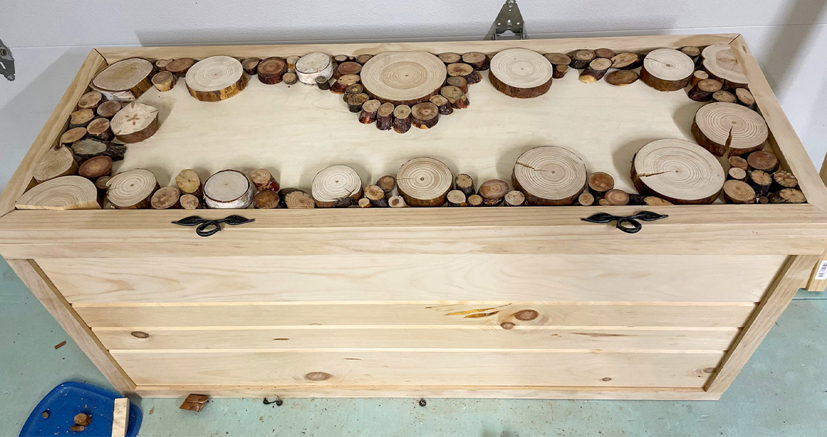 Pine Hope Chest - Project by Brandon at Menards®