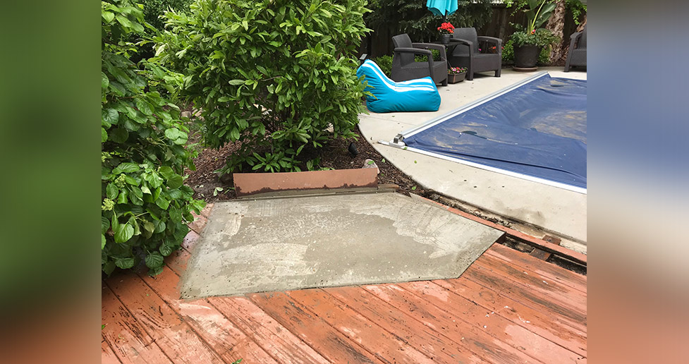 Backyard Fireplace - Project by Tim at Menards®