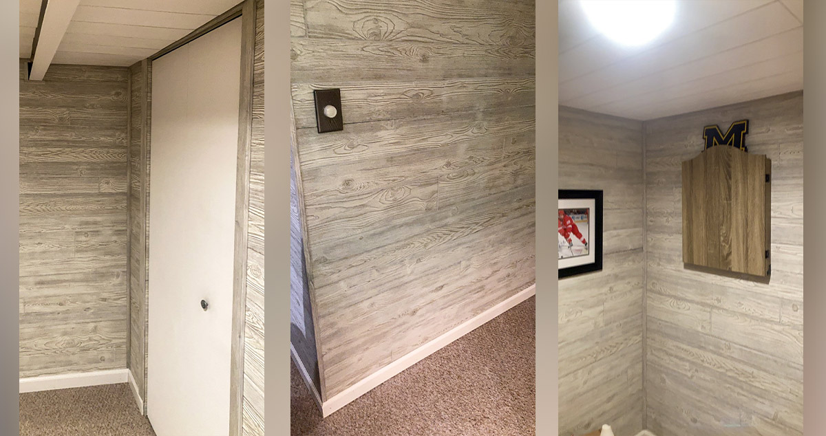 1970s Basement Remodel - Project by Julie at Menards®