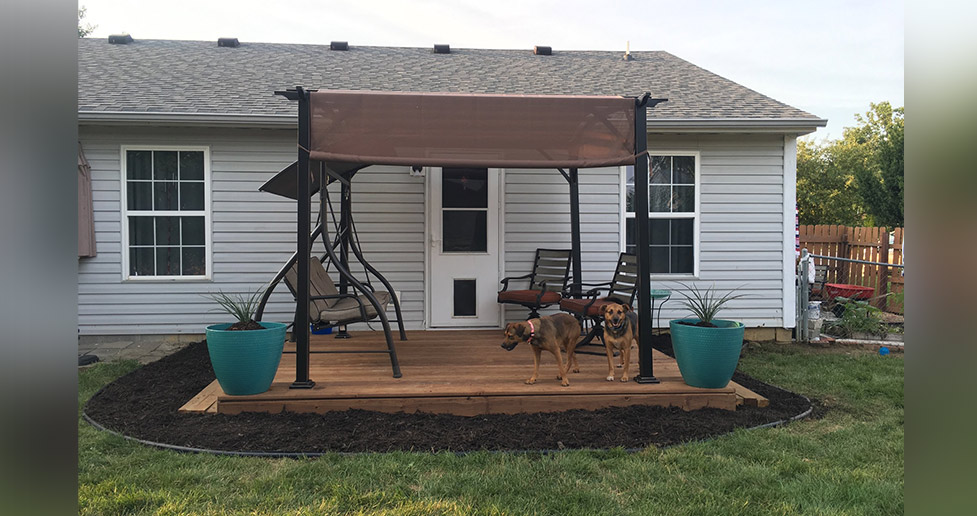 New Patio - Project by Donna at Menards®