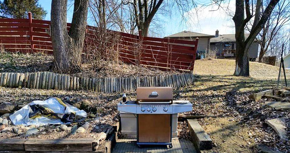Backyard Excavation & Retaining Wall - Project by Danny at Menards®