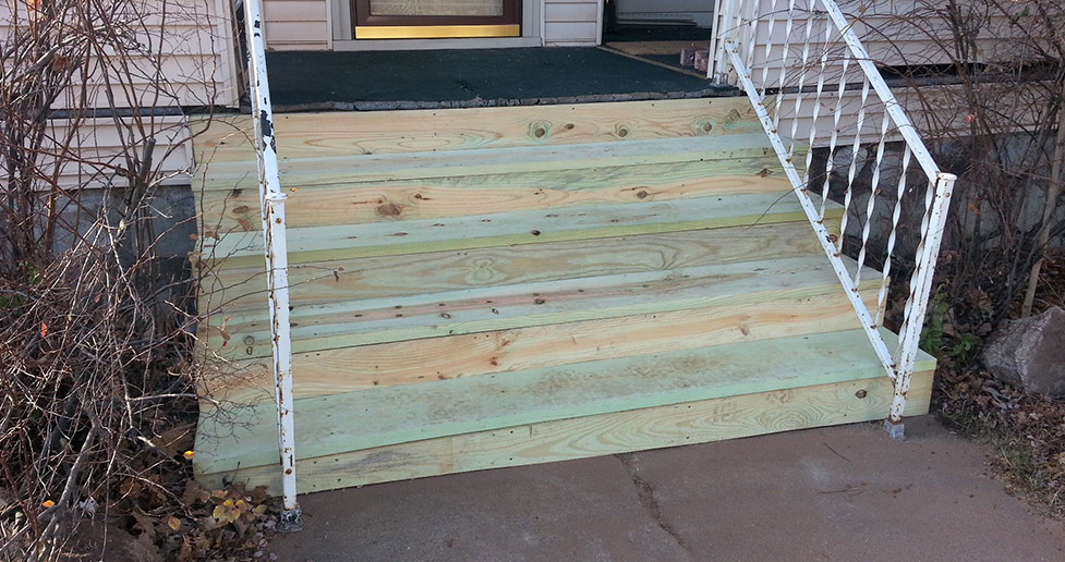 Replacing the Front Steps - Project by Gary at Menards®