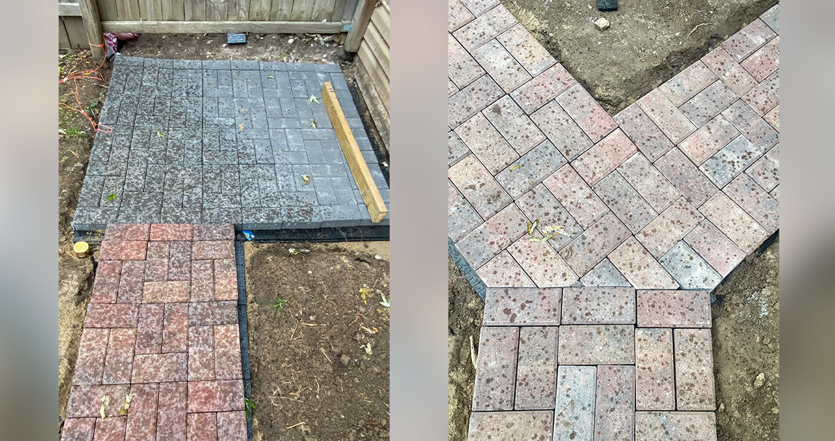Our Walkway - Project by Shane at Menards®