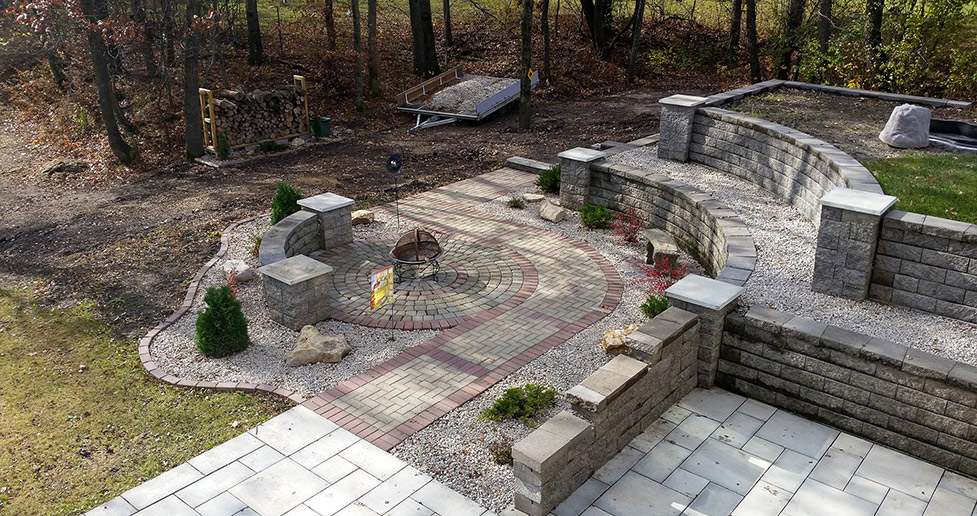 Block Landscaping - Project by Cameron at Menards®