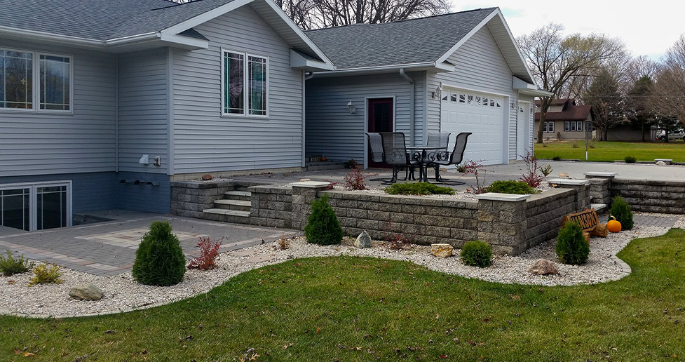 Block Landscaping - Project by Cameron at Menards®