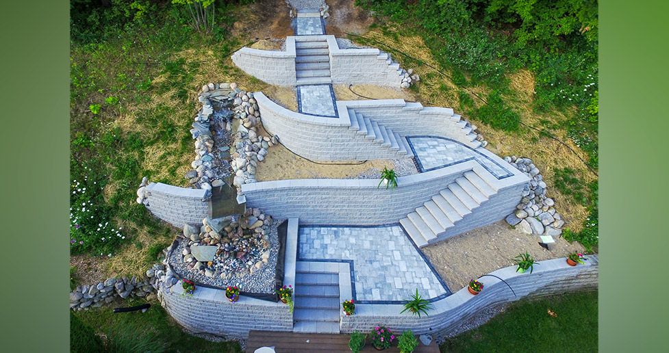 Tiered Retaining Walls - Project by James at Menards®