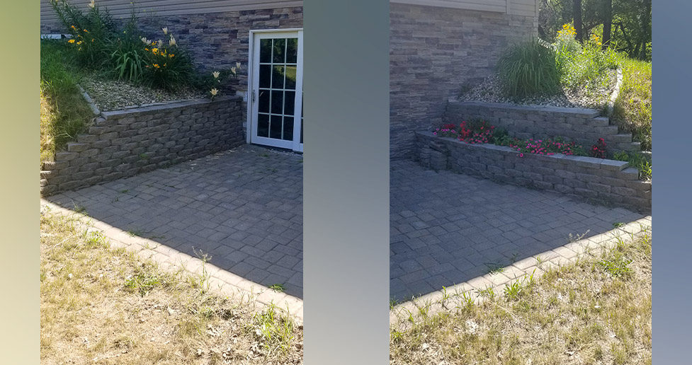 Walkout Basement Retaining Wall Ideas