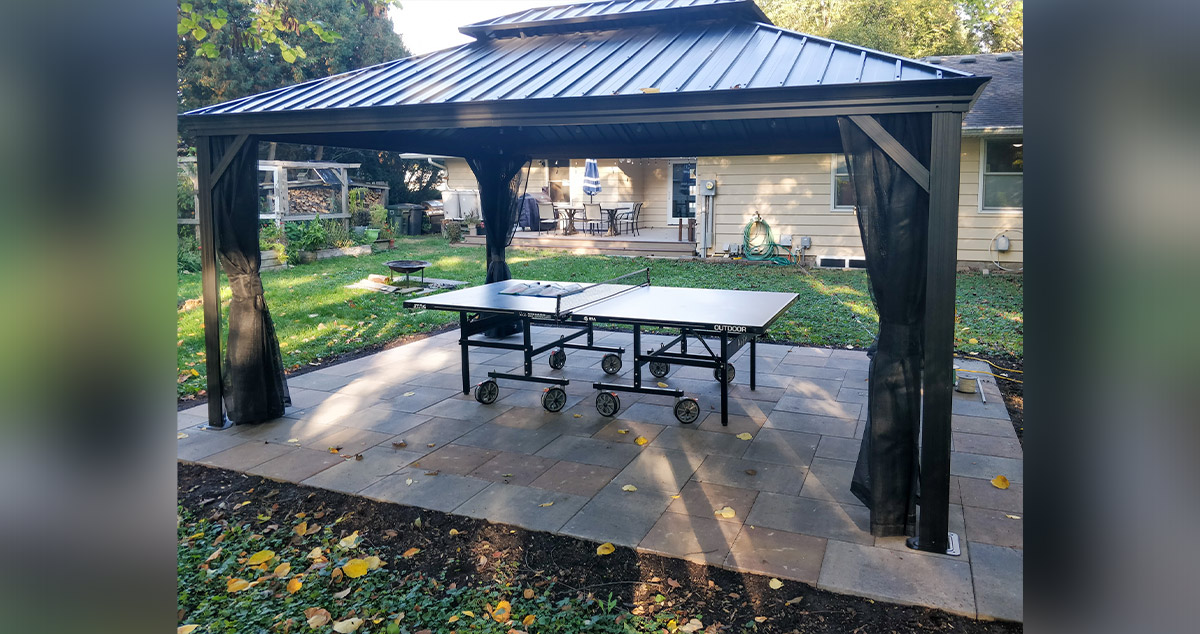 Ping-Pong Pavilion - Project by Paul at Menards®