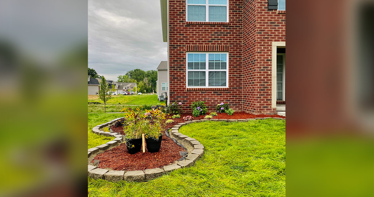 Landscape Garden Wall - Project by Debashish at Menards®