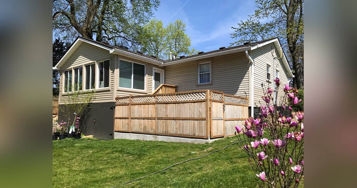 Neglected Backyard Makeover - Project by Teresa at Menards®