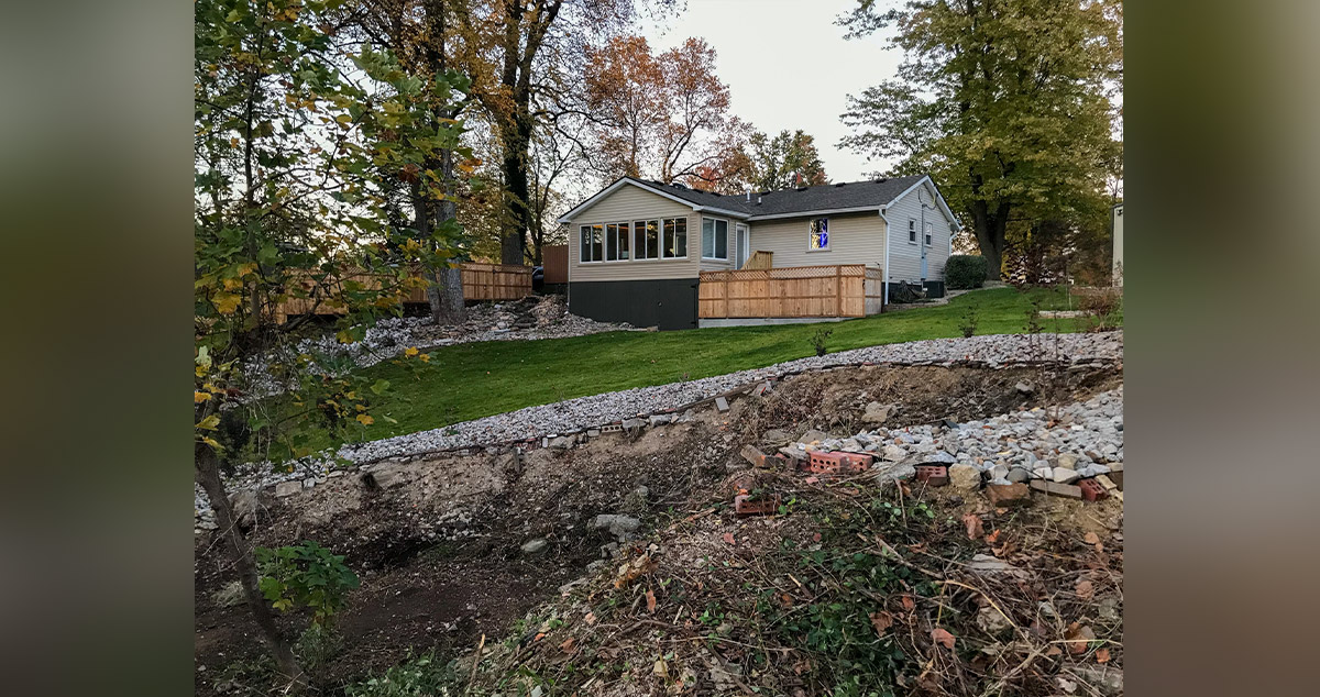 Neglected Backyard Makeover - Project by Teresa at Menards®