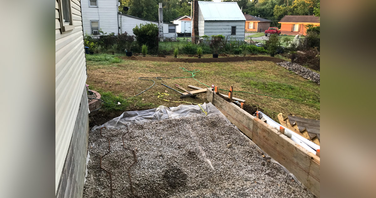 Neglected Backyard Makeover - Project by Teresa at Menards®