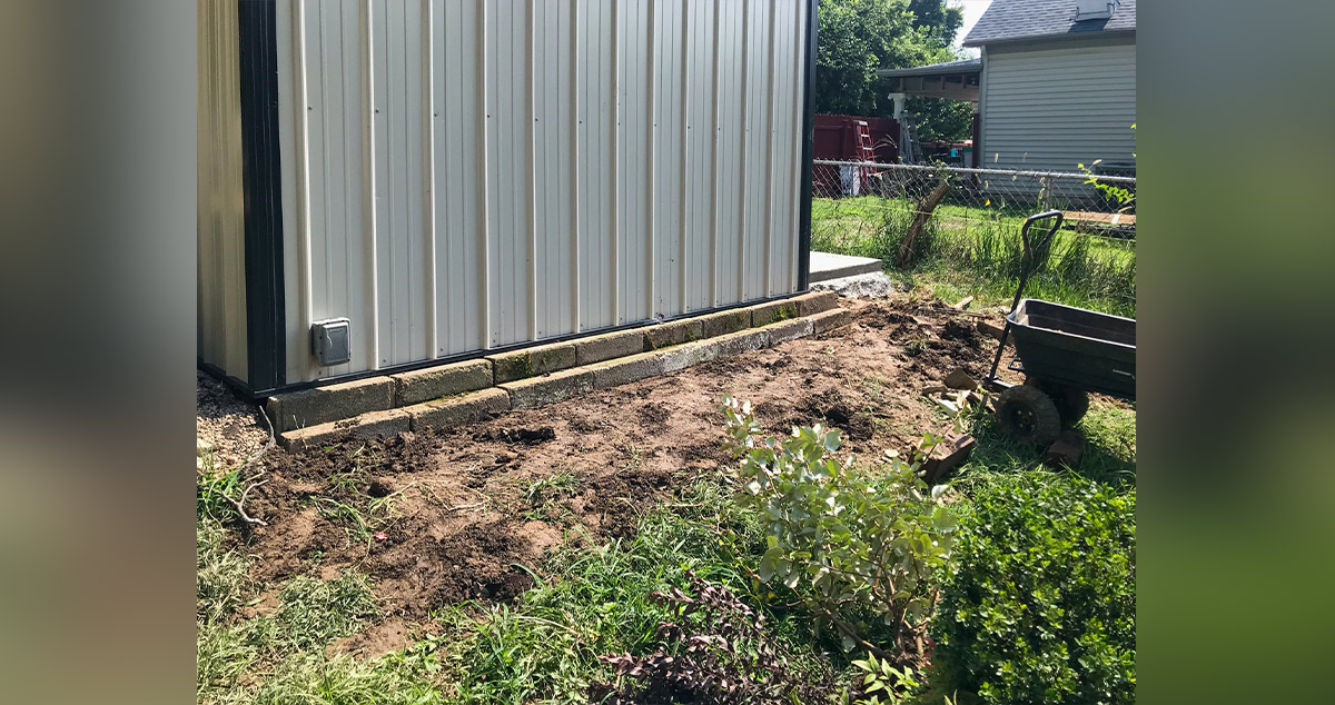 Neglected Backyard Makeover - Project by Teresa at Menards®