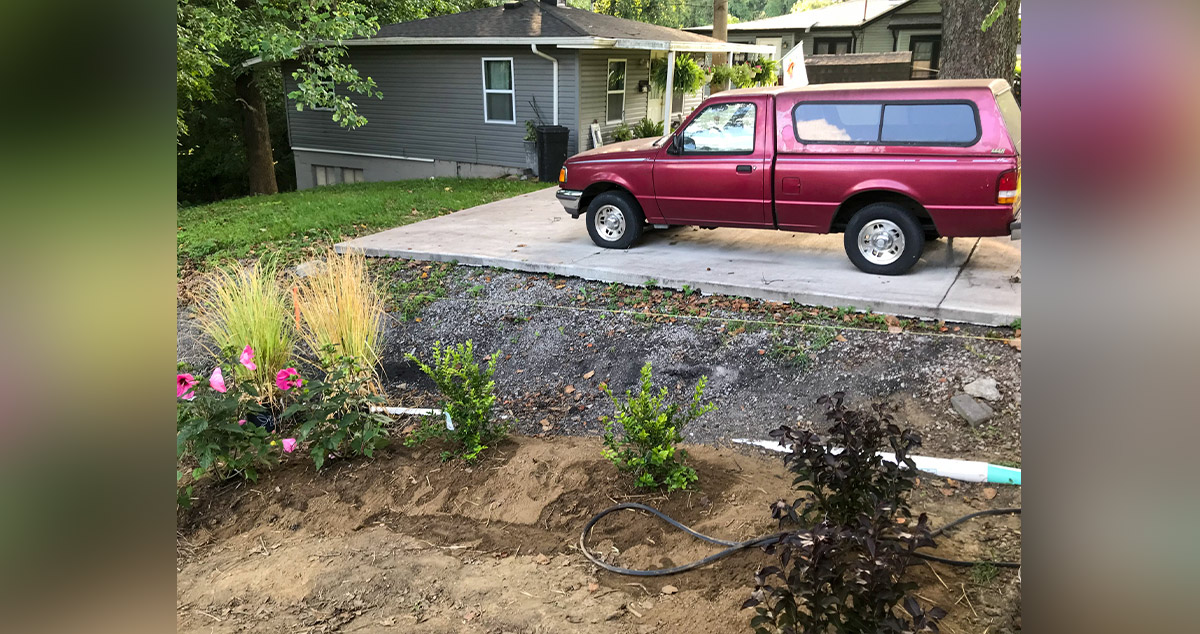 Neglected Backyard Makeover - Project by Teresa at Menards®