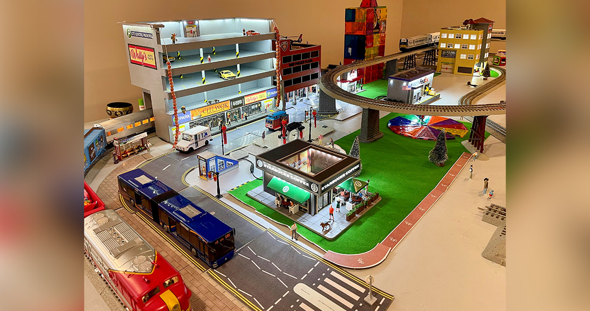O Scale Train City - Project by Lori at Menards®