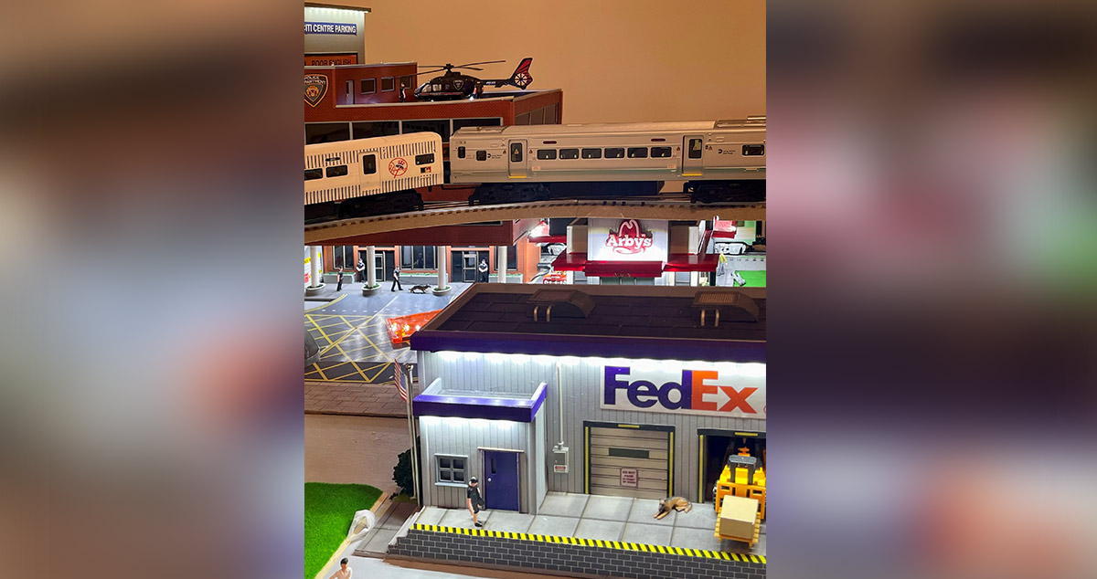 O Scale Train City - Project by Lori at Menards®