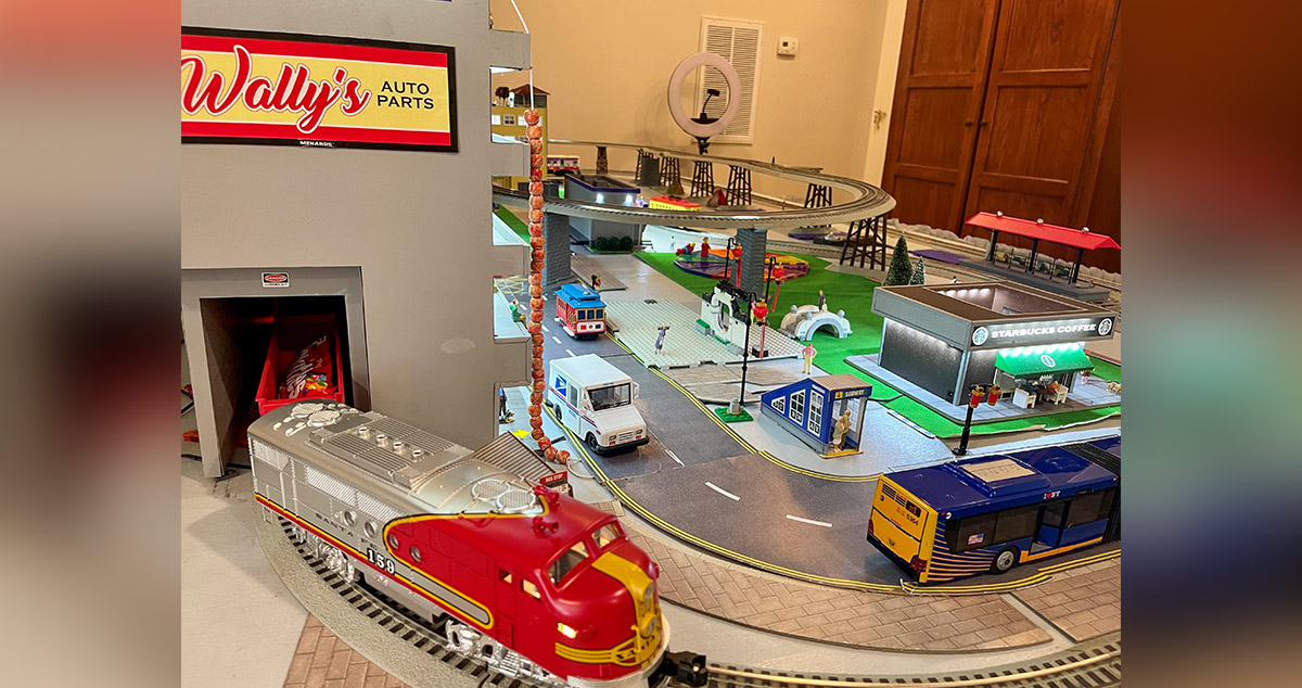 O Scale Train City - Project by Lori at Menards®