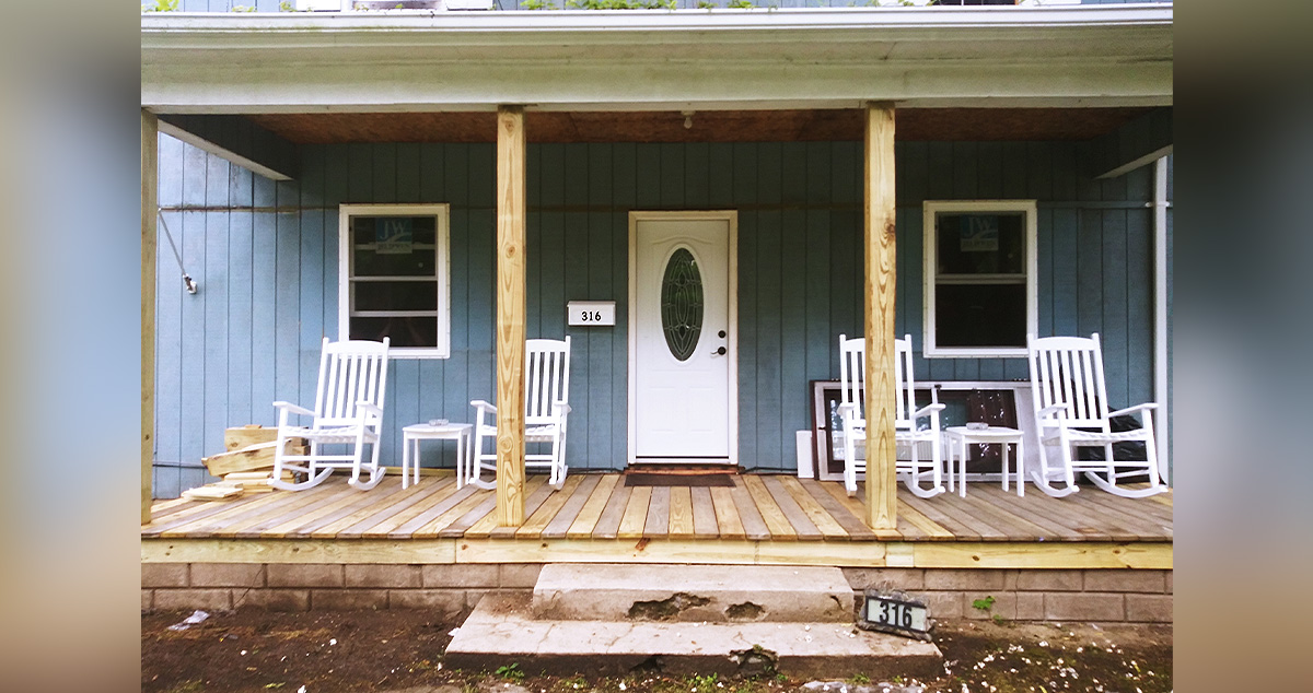 1890 Porch Rebuild - Project by Jonathan at Menards®