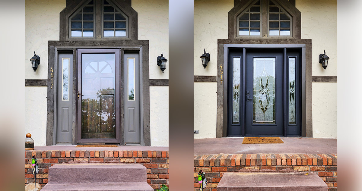 Newly Designed Door - Project by Josh at Menards®